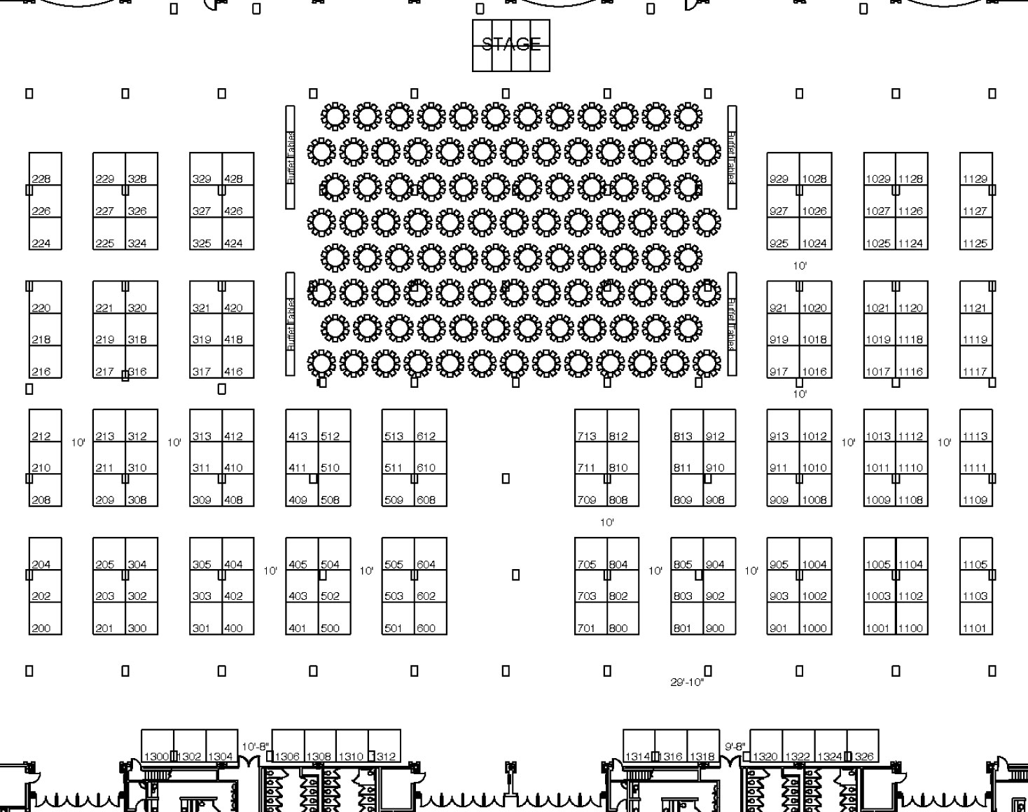 TENSOS 2026 EXHIBIT HALL MAP - TENNESSEE ENVIRONMENTAL NETWORK